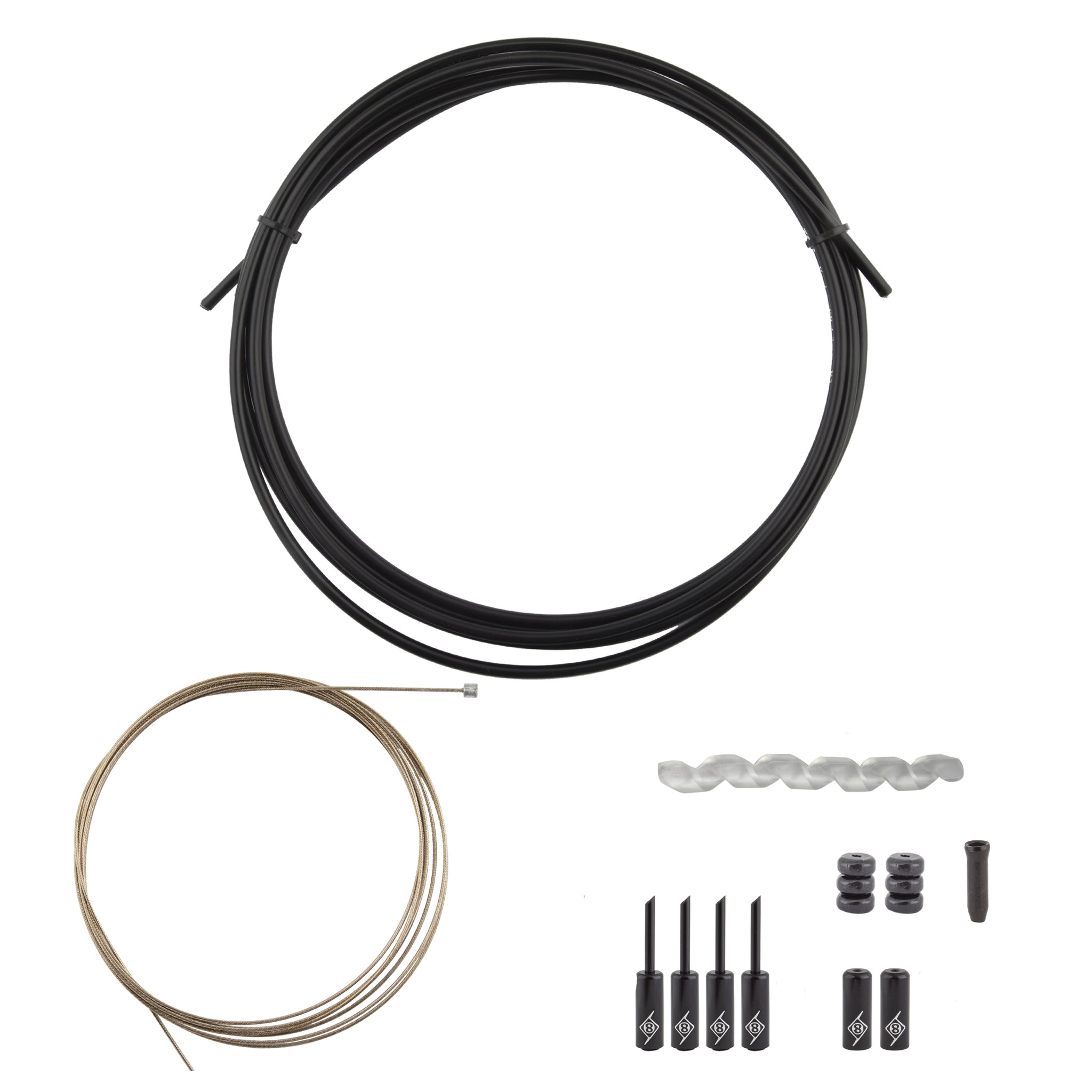 SuperSlick Compressionless 2x Gear Cable/Housing Kit